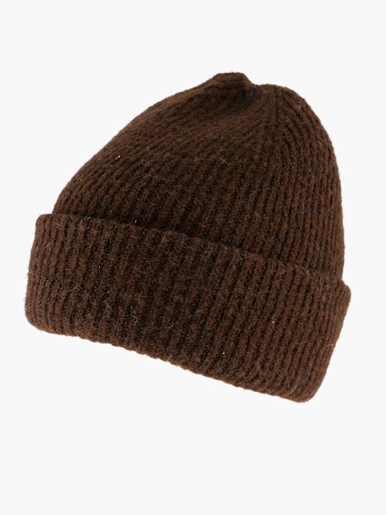 Van Haren Bonnet tricoté Marron | vanHaren